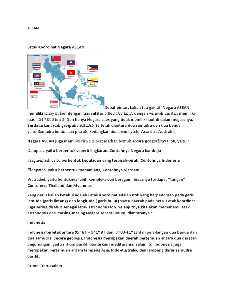 Latihan Edit ASEAN | PDF