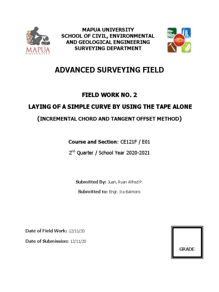 Juan FW2 Group 5 Ce121 E01 | PDF | Trigonometric Functions | Geometry