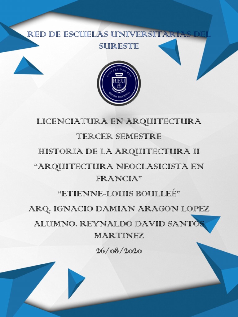 Arquitectura Neoclásica en Europa y América RDSM | PDF | Ciencias ...