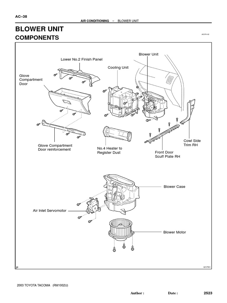 Blower Unit##Components | PDF
