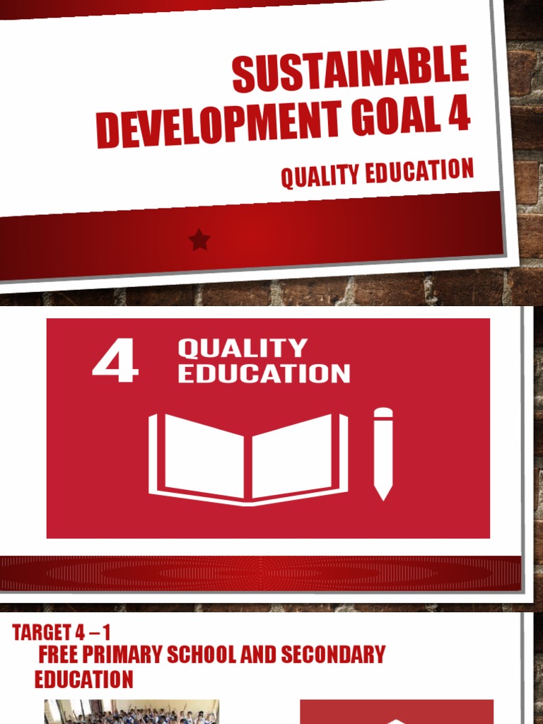 Quality Education Goals and Targets | PDF