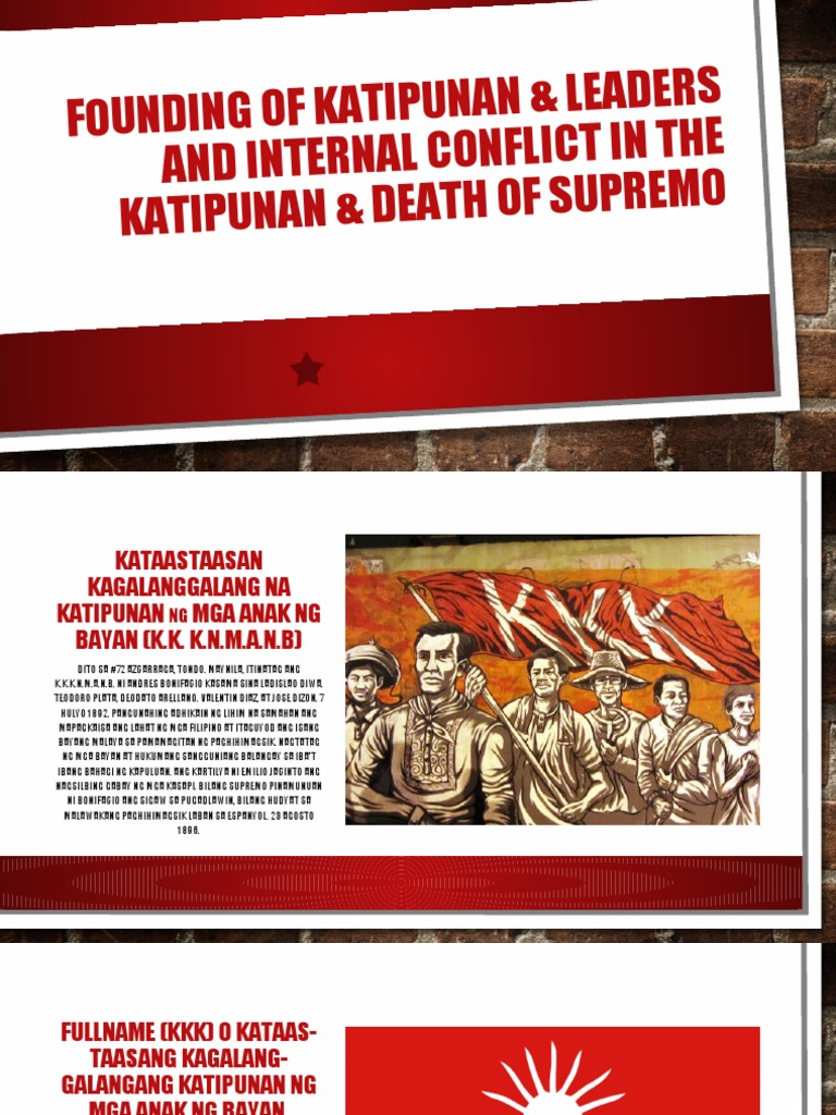 Founding and Conflict in the Katipunan | PDF | Philippines
