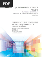 Signos Abdominales en Palpación | PDF | Abdomen | Medicina CLINICA