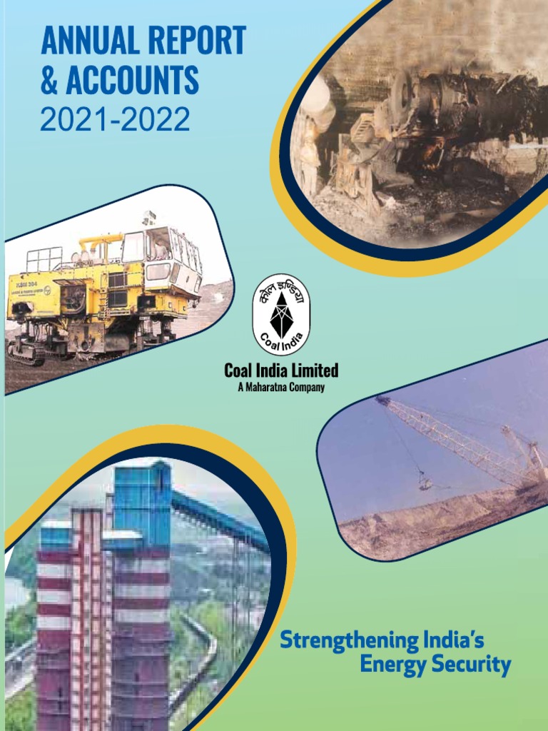 Annual Report Coal India Delux English Total Book 21.09.2022 REduce ...