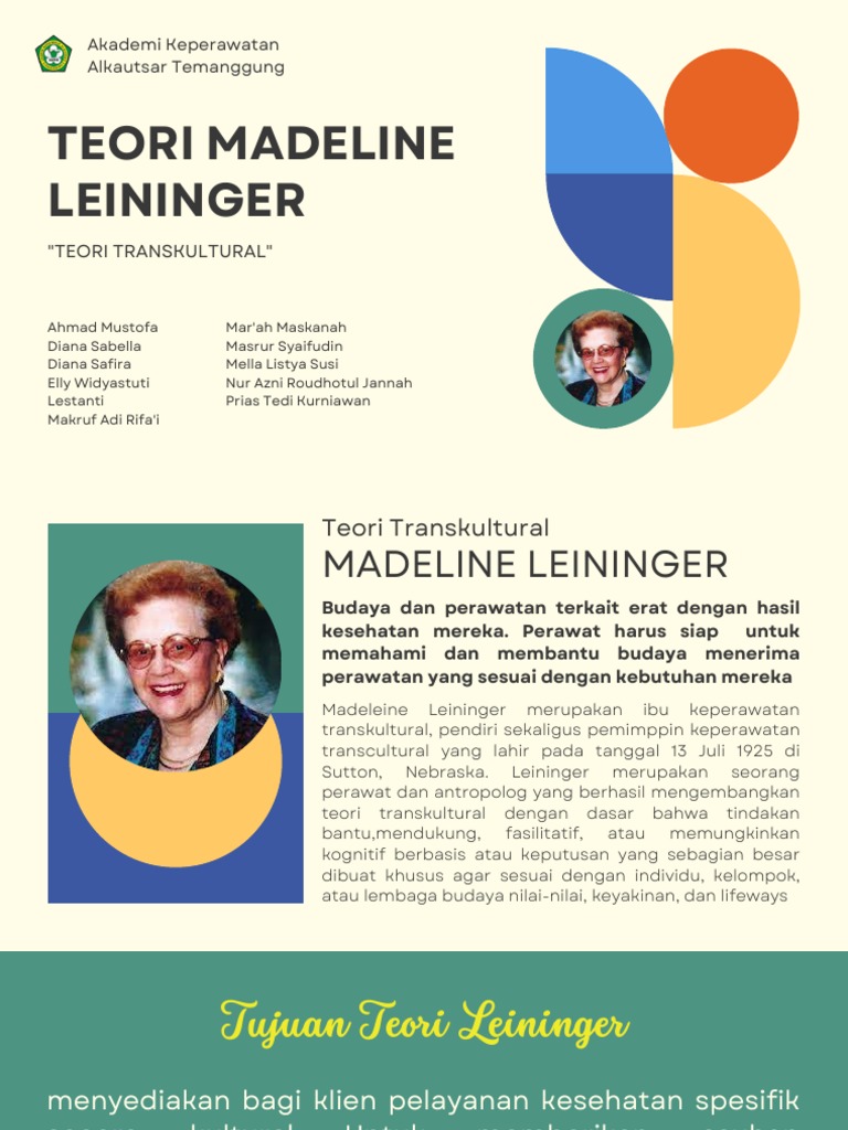 Teori Leininger - Teori Transkultural | PDF