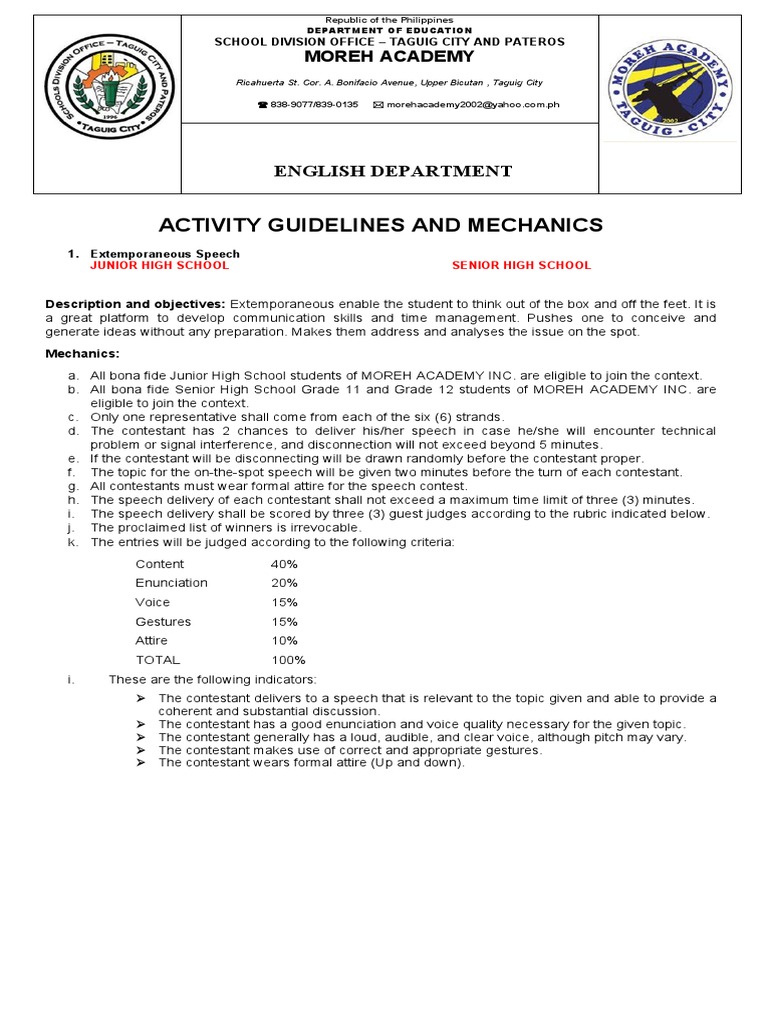 English Month Proposal Format | PDF | Human Communication | Communication