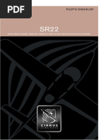 Cirrus SF-50 Checklist | PDF