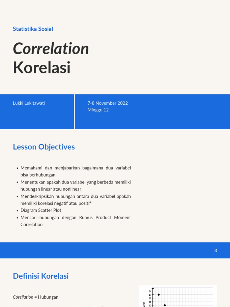 Analisis Korelasi | PDF