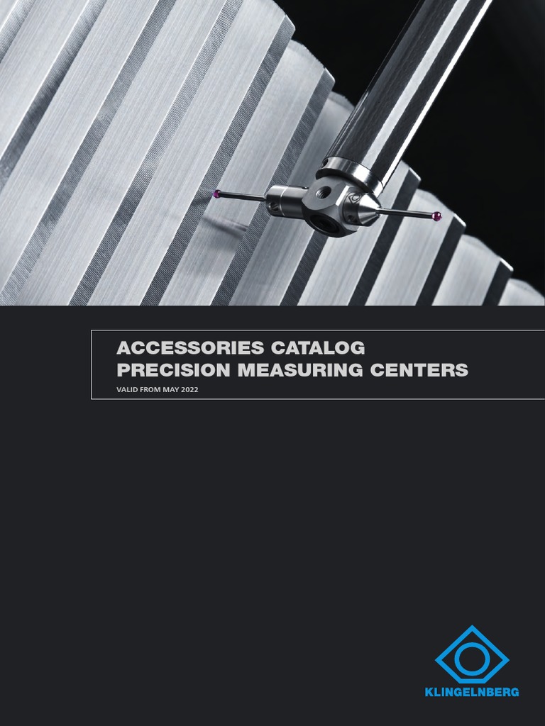 Accessories Catalog Precision Measuring Centers BROCH en 01 | PDF ...