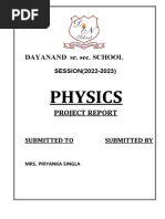 Physics Investigatory Project ELECTROMAGNETIC INDUCTION Class 12 | PDF ...