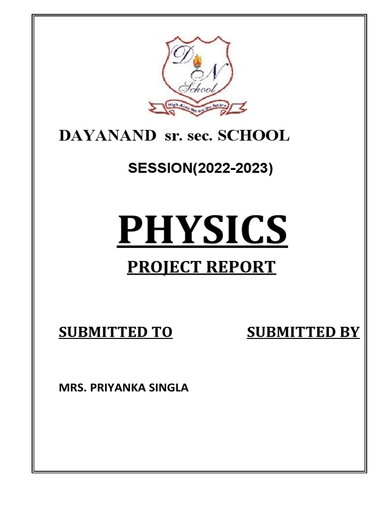 Project On EMI | PDF | Electromagnetic Induction | Magnetic Field