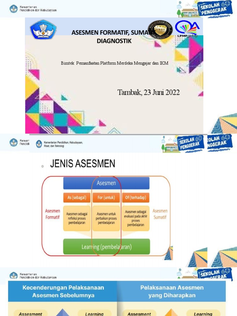 Asesmen Diagnostik, Formatif Dan Sumatif | PDF | Karier & Perkembangan