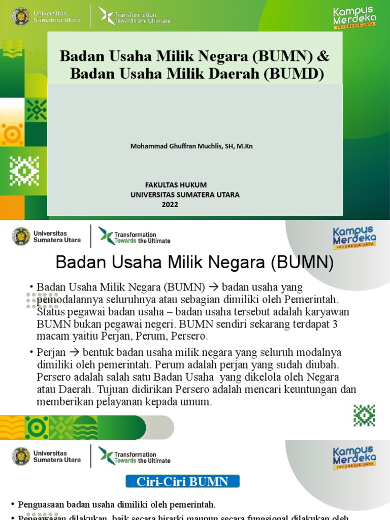 Bumn Dan Bumd | PDF