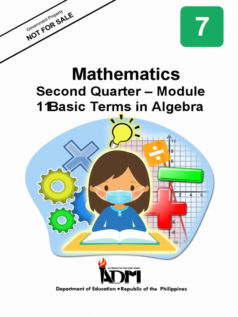 Mathematics7 Q2 M11 Basic-Terms-in-Algebra V5 | PDF | Polynomial ...
