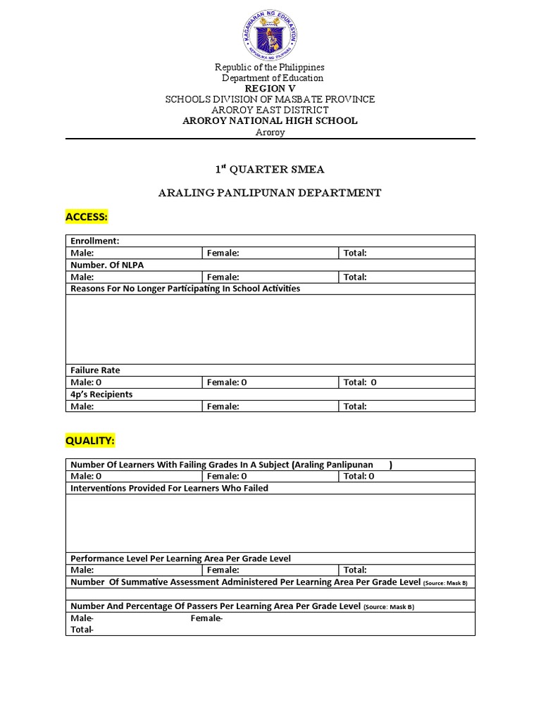 Smea 22 23 | PDF | Teachers | Behavior Modification
