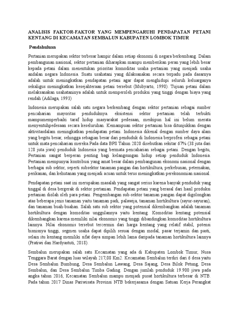 Analisis Faktor | PDF | Ilmu Sosial