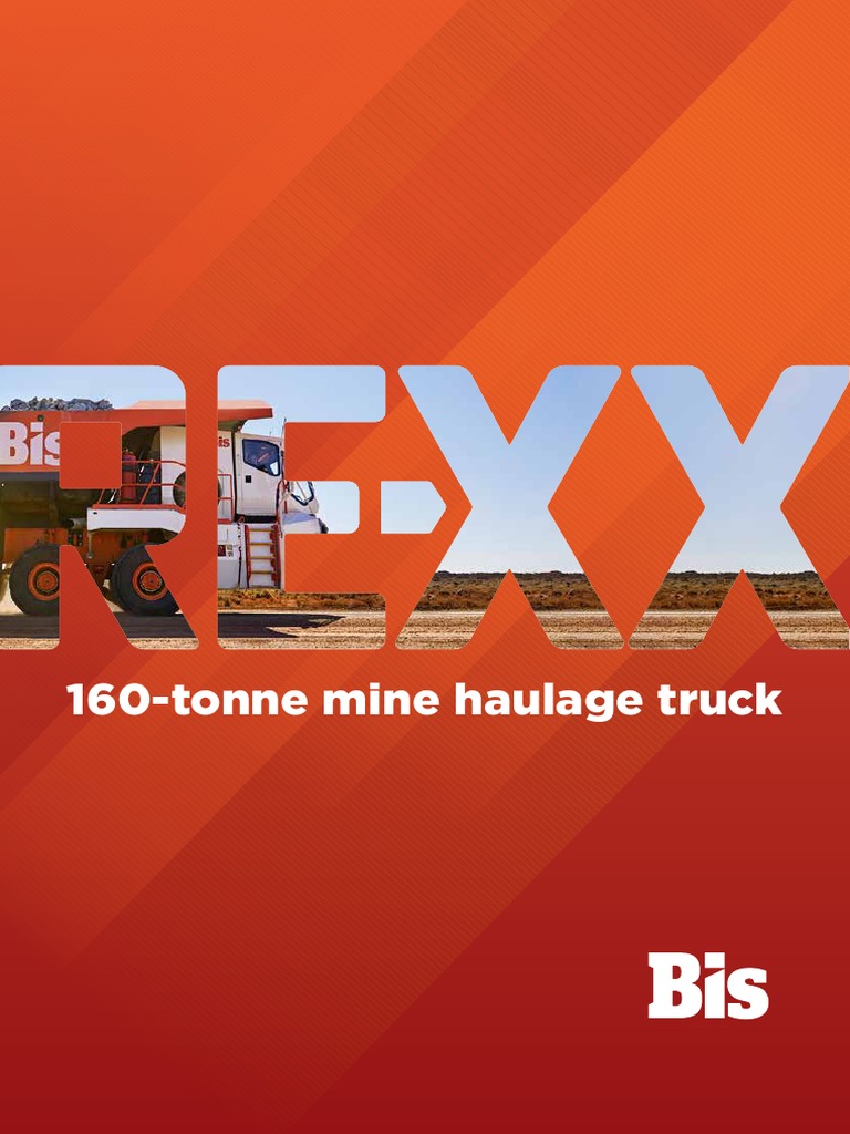 Bis Rexx Brochure 2020 Web | PDF | Truck | Automation
