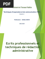 La rédaction d’une lettre administrative et ses étapes | PDF