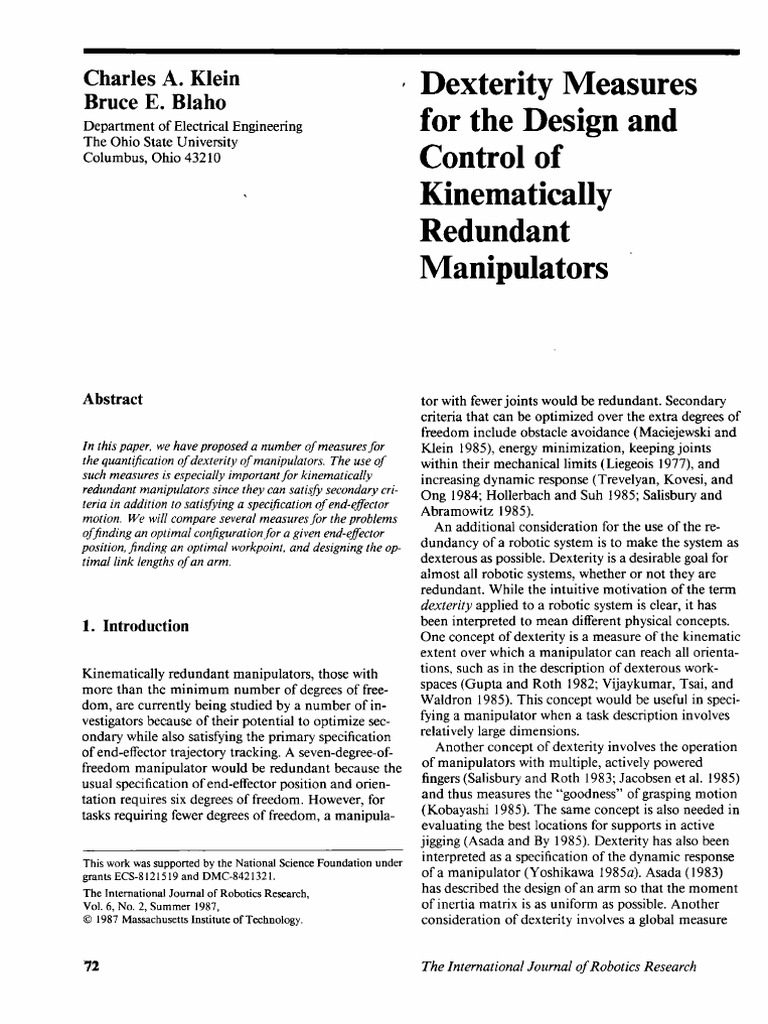 Design: Dexterity | PDF | Mathematical Optimization | Determinant