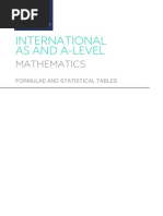 Pearson - Edexcel - Mathematical - Formulae - and - Statistical ...