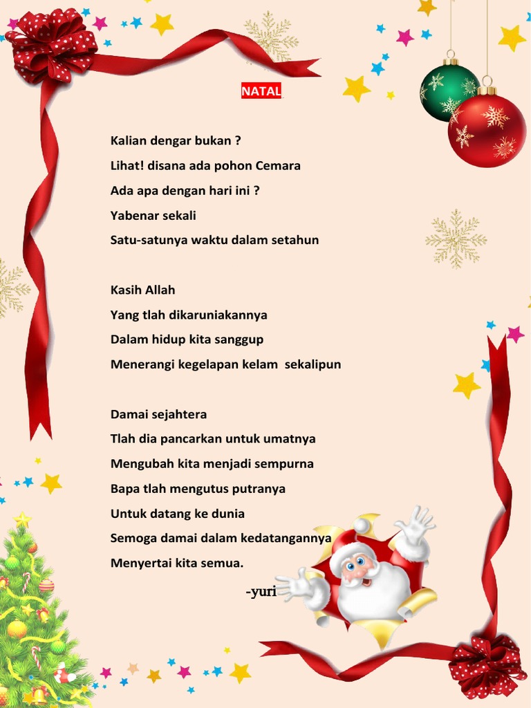 Puisi Natal2 | PDF