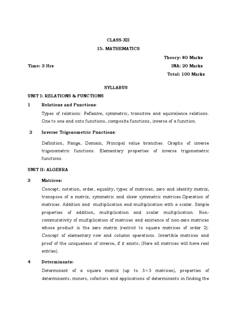 Mathematics-12 | PDF | Matrix (Mathematics) | Euclidean Vector Mathematics-12 | PDF | Matrix (Mathematics) | Euclidean Vector