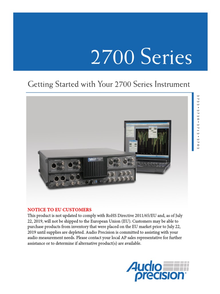 Getting Started With Your 2700 Series Instrument | PDF | Windows 7 | Microsoft Windows