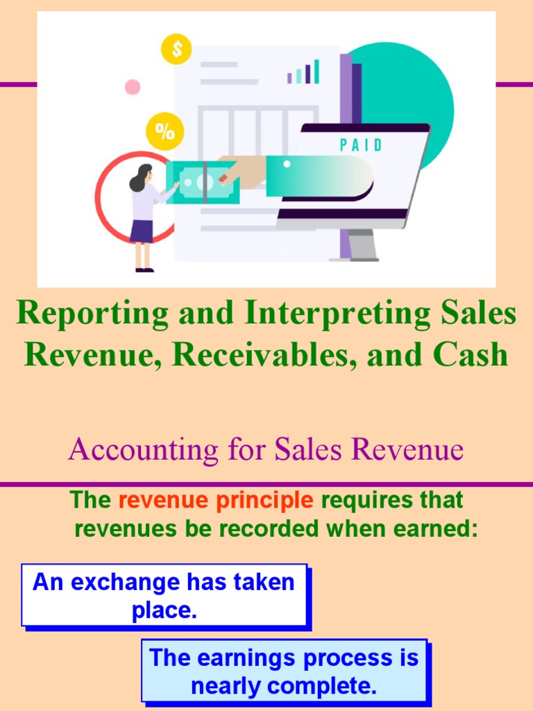Sales Revenue Receivables | PDF | Debits And Credits | Bad Debt