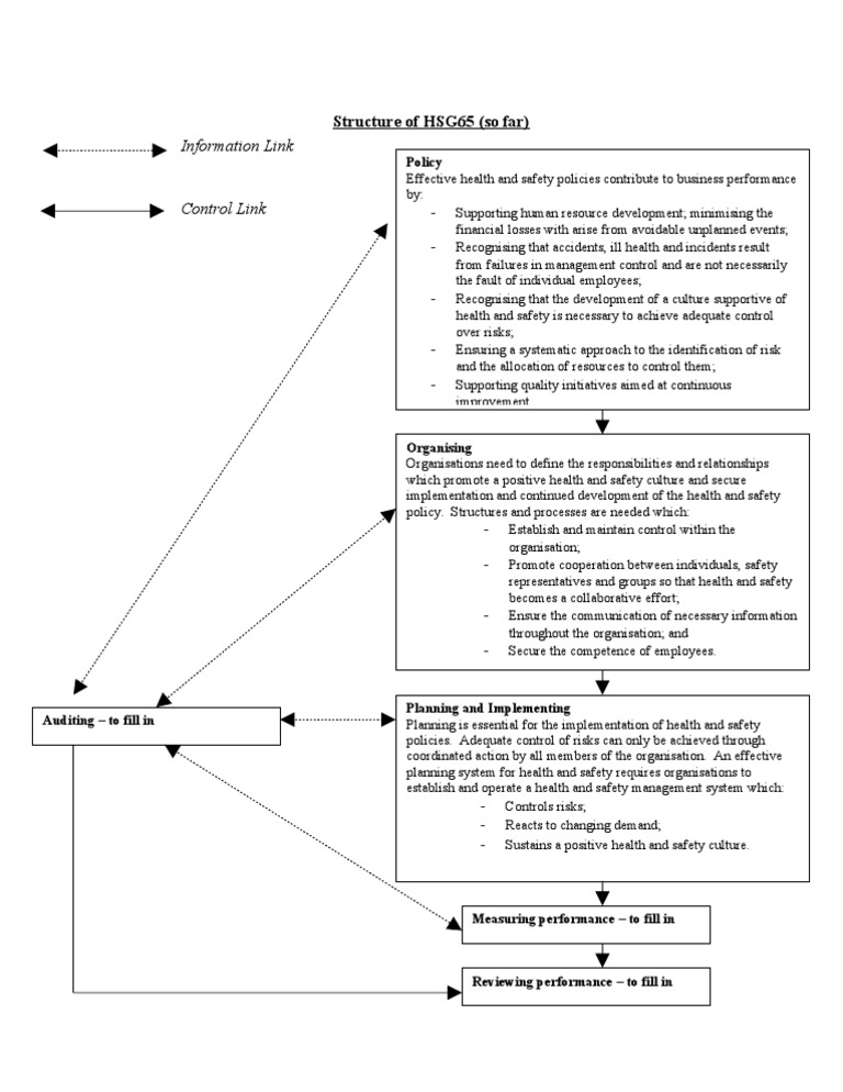 HSG65: Managing Health and Safety Systems | PDF | Career & Growth ...