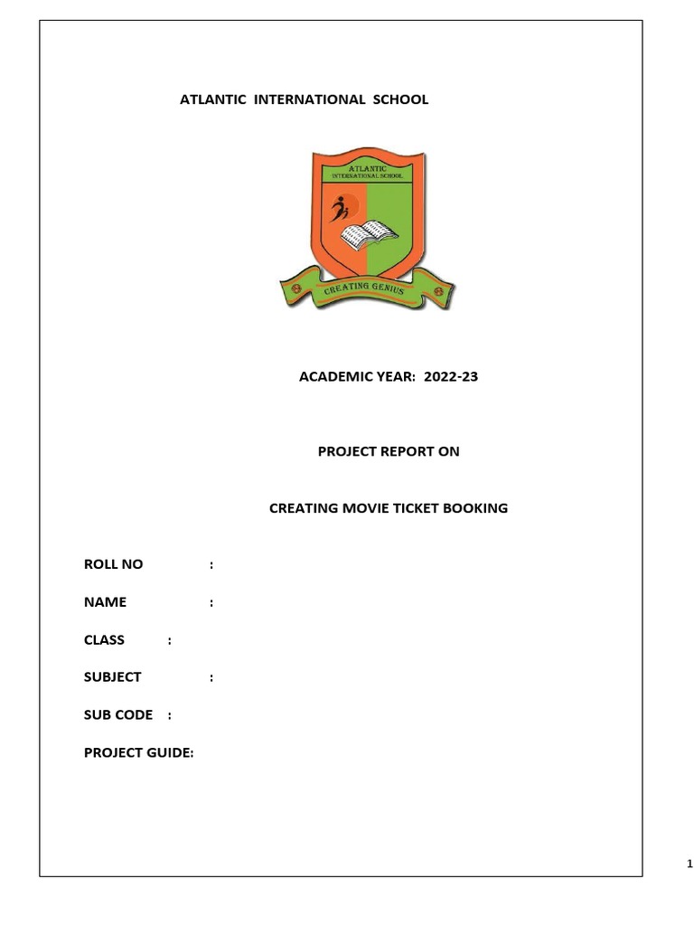 Project 1 Pdf Software Computer Programming