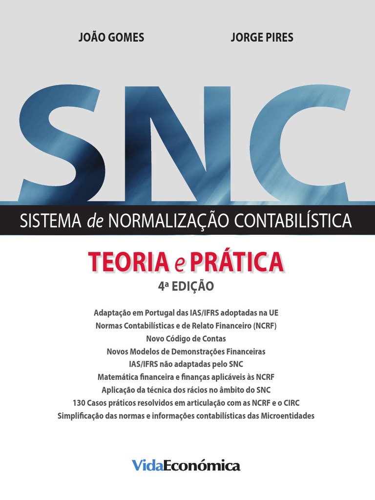 SNC Teoria Pratica - 4 Edicao | PDF | Contabilidade | Economias
