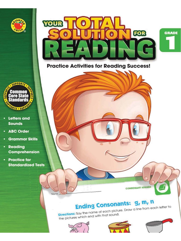 Your Total Solution for Reading Workbook g1 | PDF