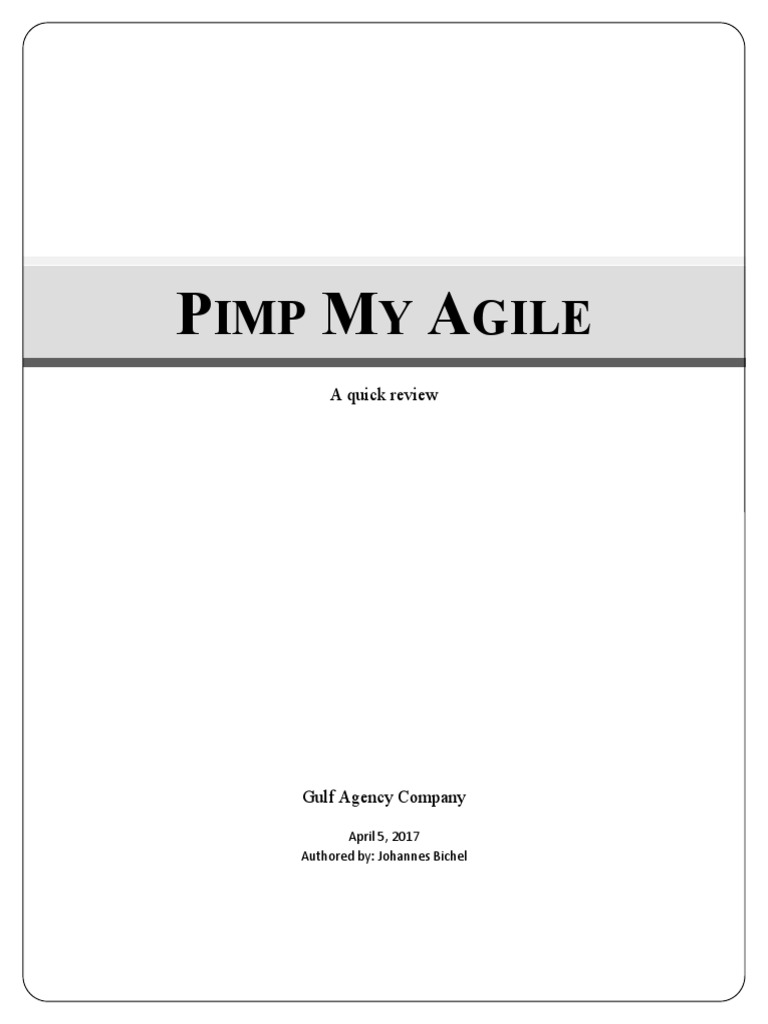 Pimp My Agile | PDF | Scrum (Software Development) | Agile Software ...