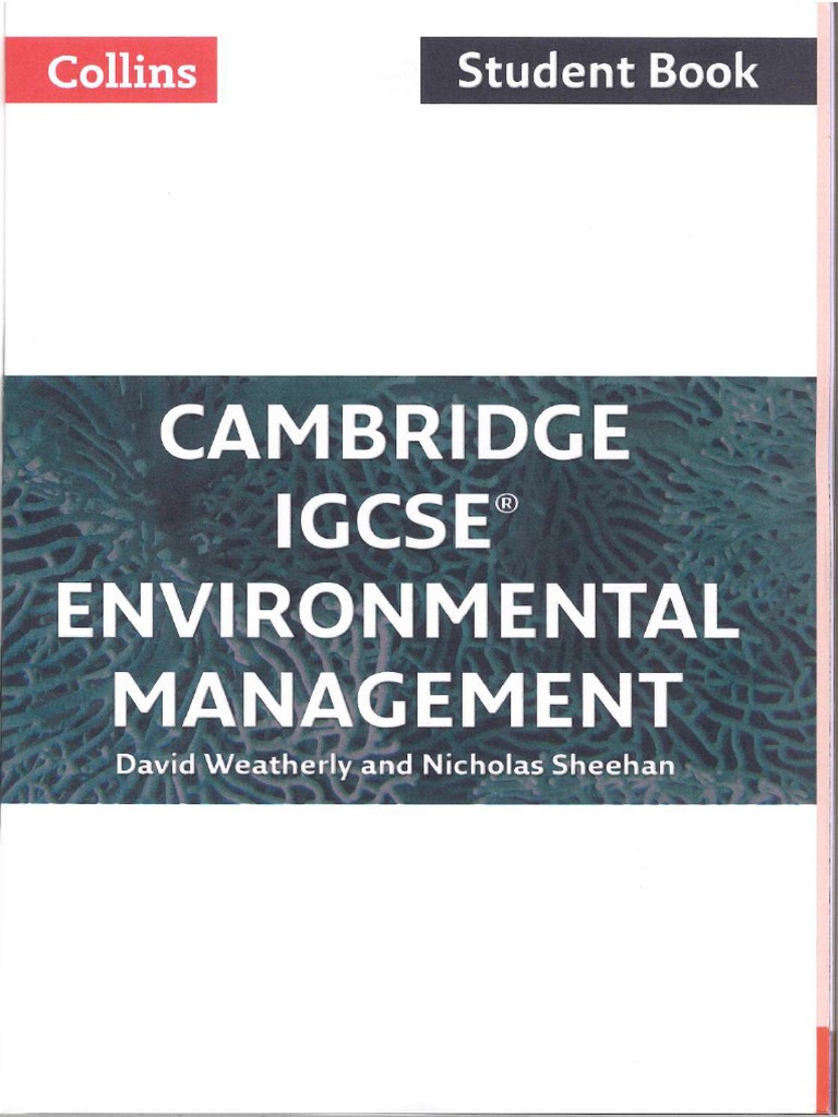 Cambridge IGCSE® Environmental Management Student Book (Collins ...