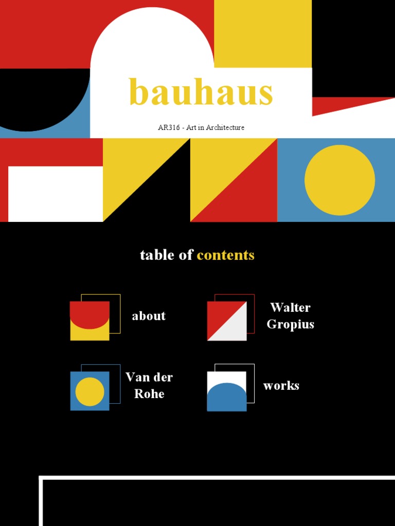 The Bauhaus Movement: An Influential School of Design, Architecture ...