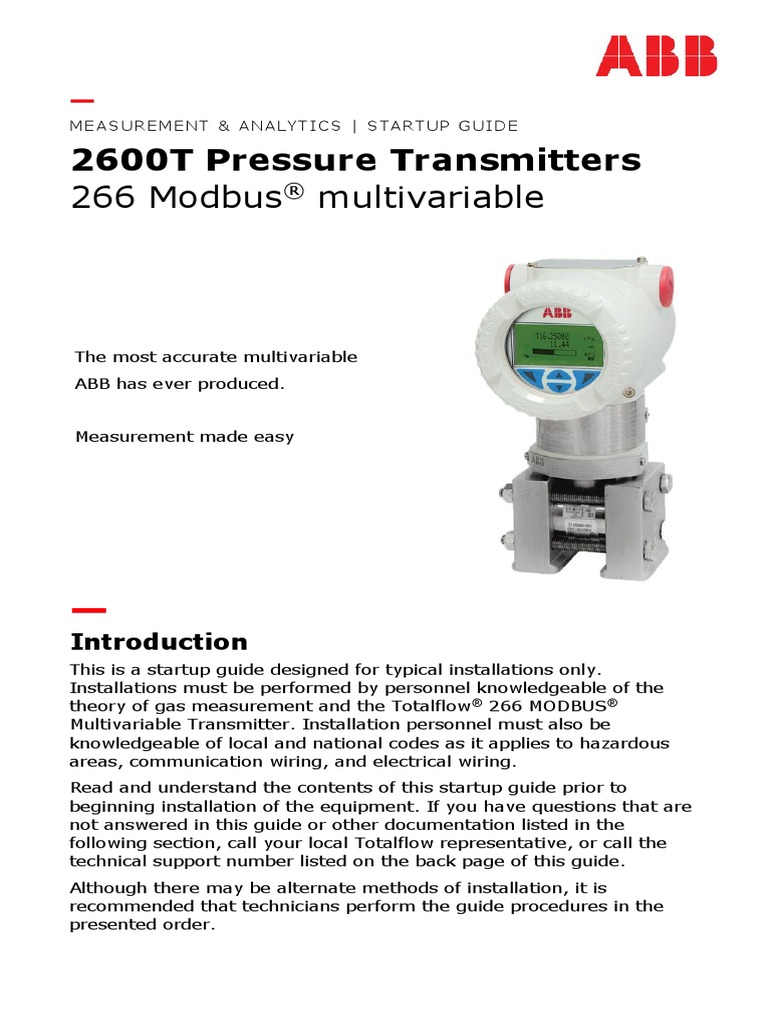 Abb PT Modbus 2105328mnad | Download Free PDF | Electrical Wiring ...