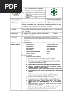 Check List Pemaantauan Pencegahan Phlebitis | PDF