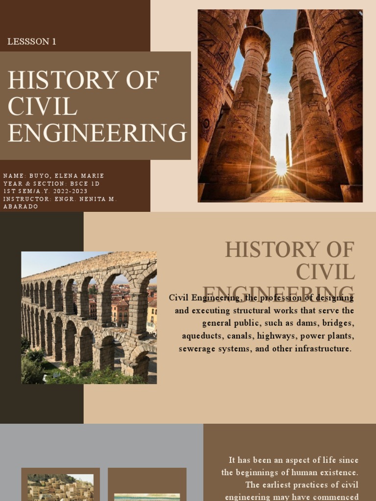 A Comprehensive History of Civil Engineering: From Ancient Structures ...