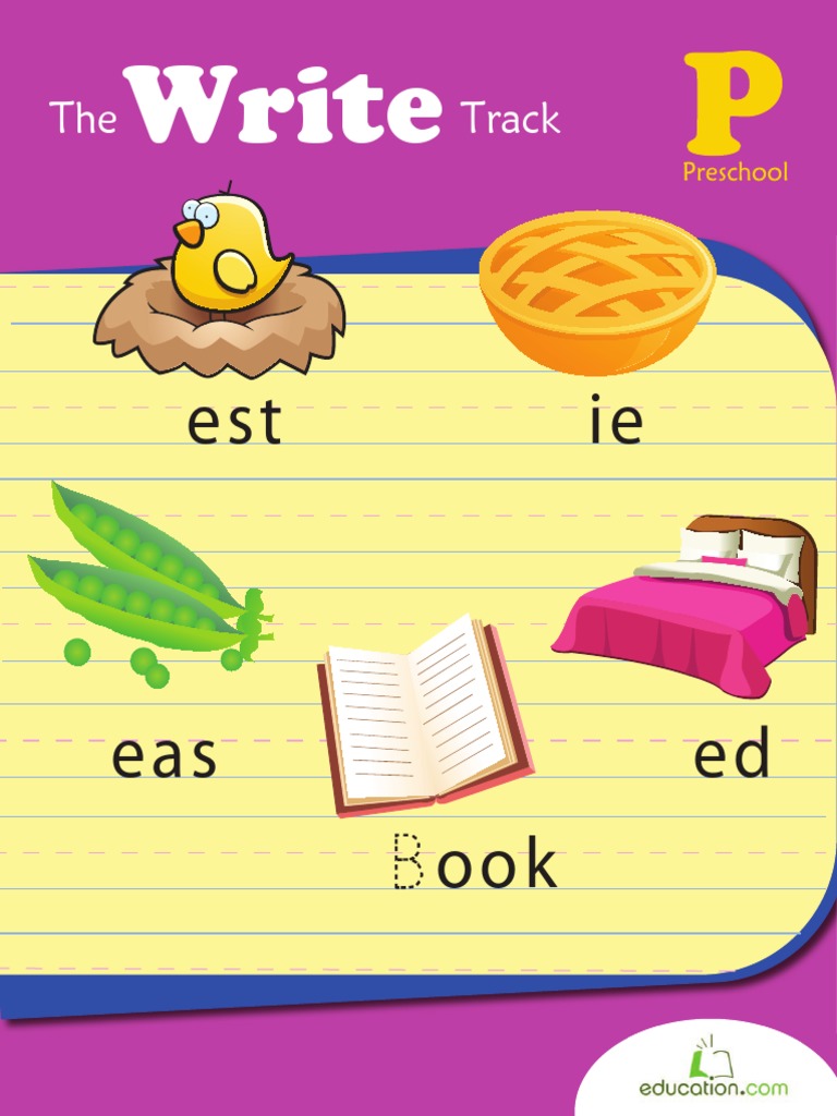 Preschool - The Write Track Workbook | PDF
