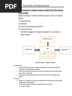 Task1-Main Components of A Computer System | PDF