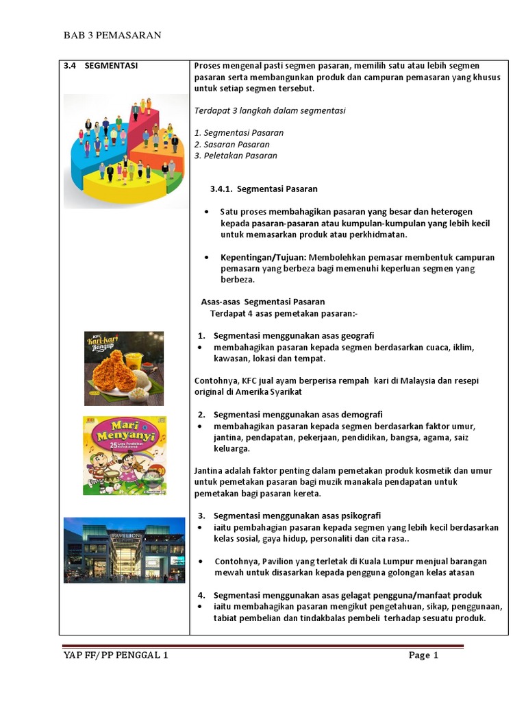 Panduan Segmentasi Pasaran Efektif | PDF | Bisnis