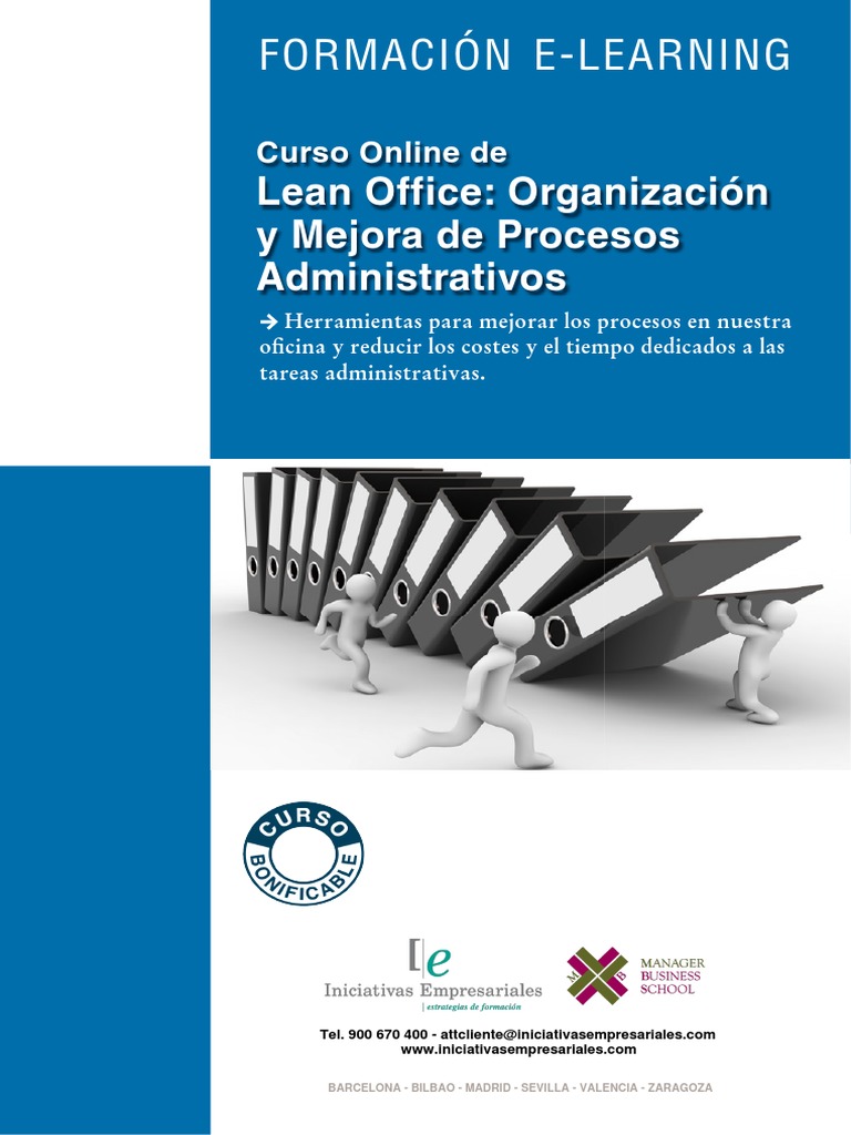 Lean Office Organizacion Mejora Procesos Administrativos | PDF | Lean ...
