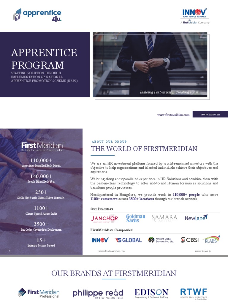 Innov - NAPS Solution Deck - V0.4 | PDF | Human Resources | Apprenticeship