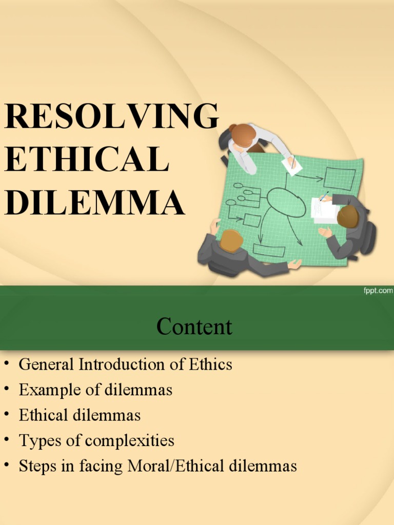 Ethical Dilemmas | PDF