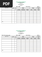 Deped Standard Table of Specification Format | PDF | Education Theory ...