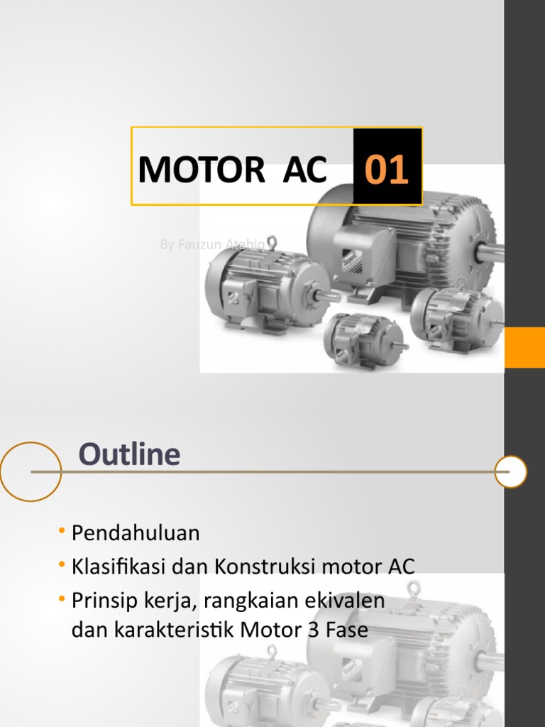 Instalasi dan Klasifikasi Motor AC | PDF