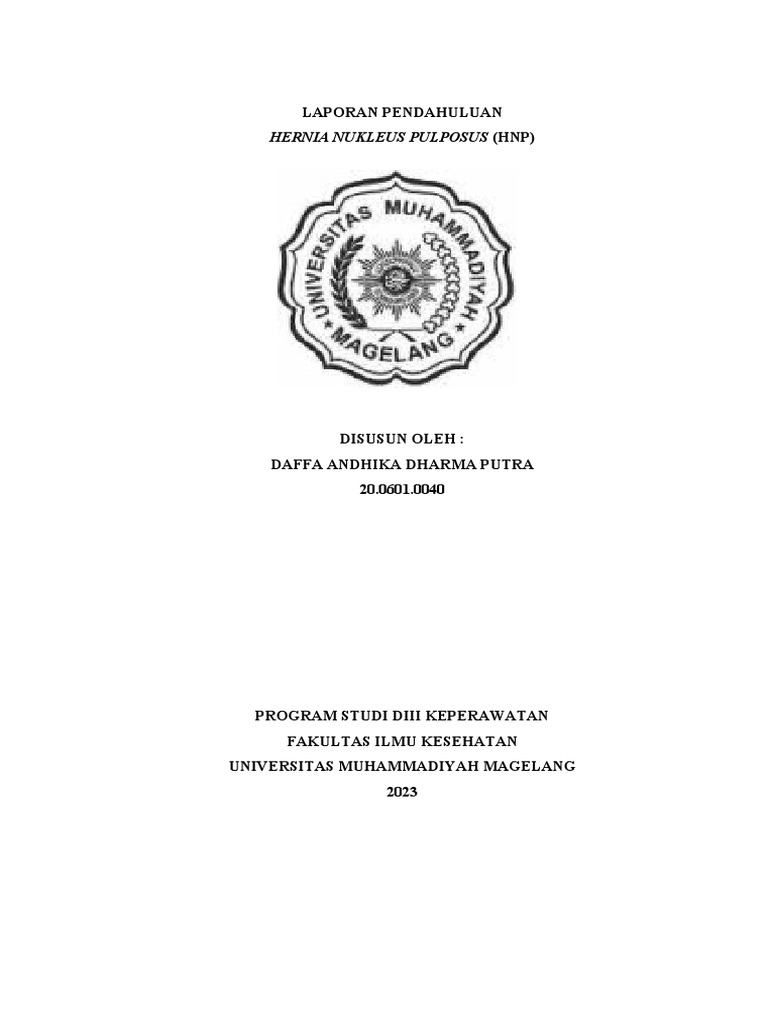 LP HNP Lumbal Daffa Andhika | PDF