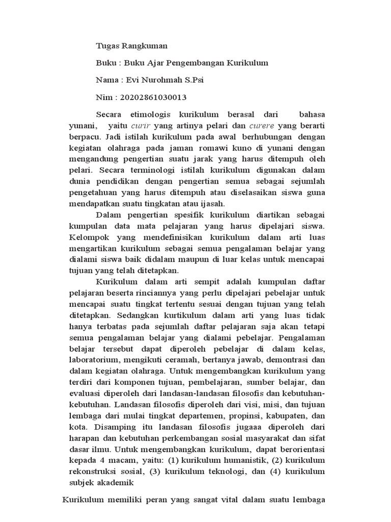 Tugas Rangkuman Pak Bambang | PDF