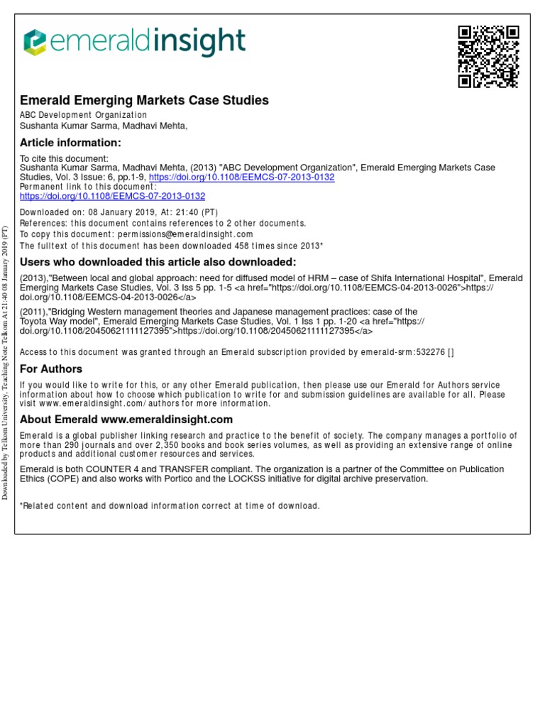 ABC Development Organization | PDF | Microfinance | Loans