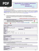 IUM Undergraduate Application Form | PDF